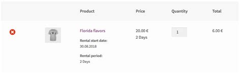Php Cart Item Price Calculation Based On Chosen Days Custom Field