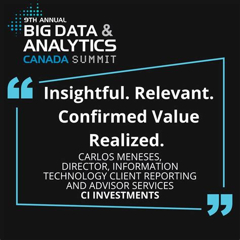 Big Data And Analytics Canada On Linkedin Bigdataanalytics2023 Bigdata Dataexperts Canadadata