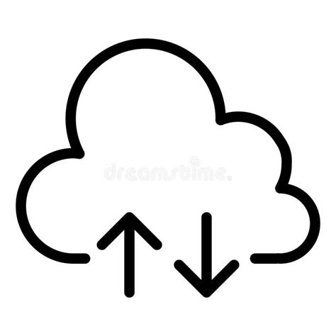 Cloud Computing Line Icon Stock Vector Illustration Of Computing 273788033