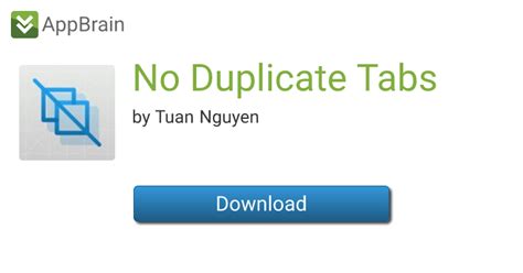 No Duplicate Tabs For Iphone App Download