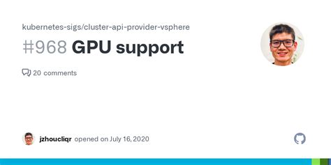 Gpu Support · Issue 968 · Kubernetes Sigscluster Api Provider Vsphere