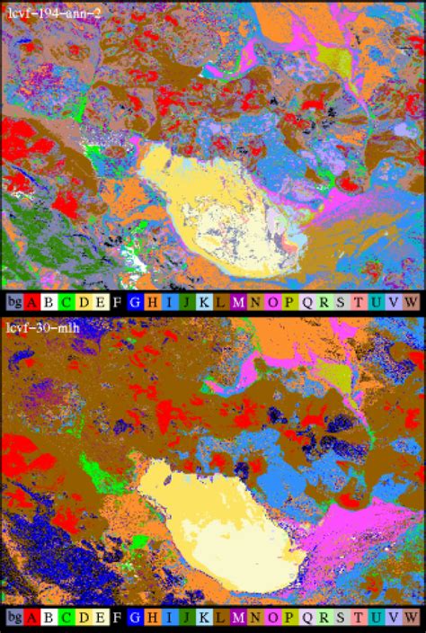 Top Som Hybrid Supervised Ann Classi ¿ Cation Of The Lcvf Scene Using Download Scientific