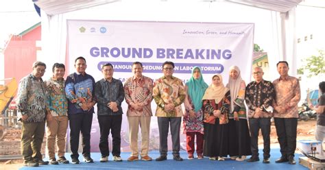 Rektor Groundbreaking Gedung Laboratorium Fikes Uin Jakarta
