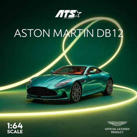 Ats Models Pre Order Aston Martin Db12 Podium Green Ats881305