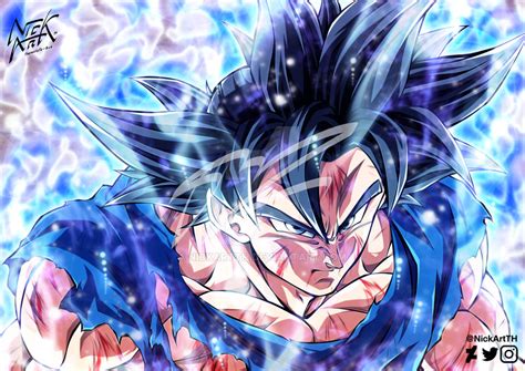 Goku True Ultra Instinct Dbs Fx And Bg By Nickartth On Deviantart