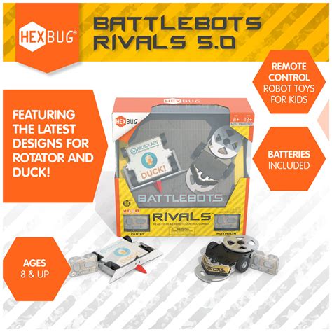 Mua Battlebots Rivals 50 Rotator And Duck Remote Control Robot Toys