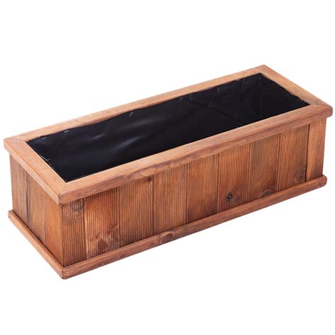 Rectangular Plant Box Timber Solutions