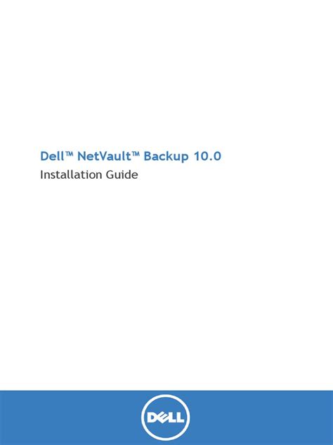 netvault backup installation guide 100 pdf pdf backup file system