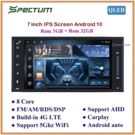 Promo Terbaik Headunit Android Spectum Ts18 Uis8581a Ips Dsp 4g Bt Gps