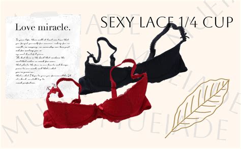 14 Cup Push Up Bras For Women Sexy Underwire Lace Bra See Through
