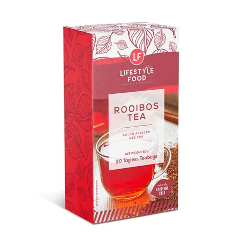 Rooibos Tea 20 Tagless Teabags Lifestyle Foods