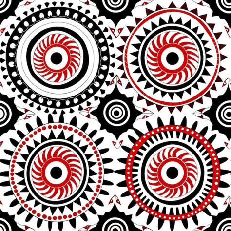Premium Photo Tribal Patterns With Geometric Shapes And Contained In