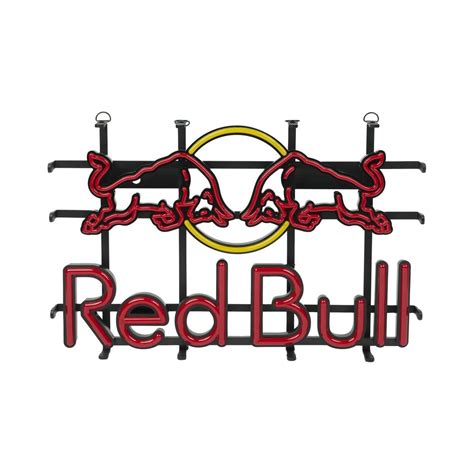 Red Bull Neon Sign 52x35x8cm Red Bull Neon Lettering