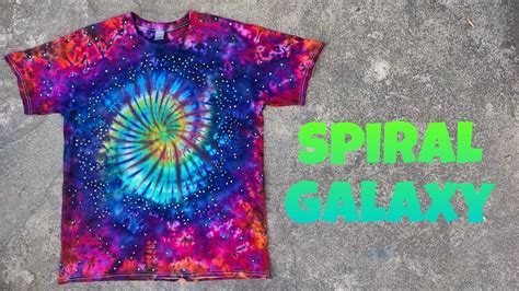 Spiral Galaxy Tie Dye Youtube