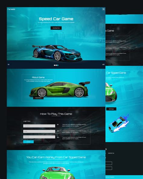 Faraado Car Game Html Template