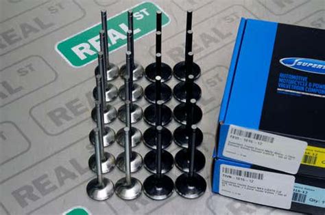 Supertech 1mm Intake Stainless Steel And Inconel Exhaust Valves Set 2jz