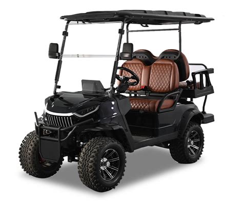 Black 22 Blade Golf Cart Bak Ev