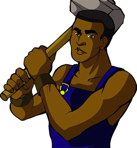 Download John Henry Sledgehammer Legend Royalty Free Vector Graphic Pixabay