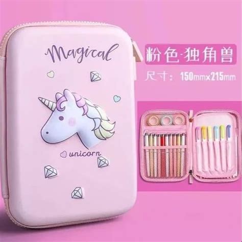 Burhani Kbx 7065abcd Mix Design 3d Eva Big Size Pencil Case Pouch Packaging Type Polybag At