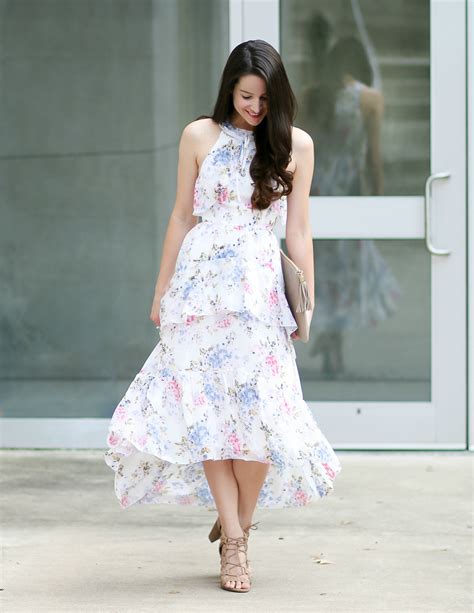 Floral Dresses To Wear To A Wedding 60 Photos