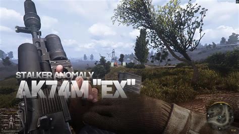 Stalker Anomaly Ak 74m Custom Ubgl Bas Scopes Prs 3dss Youtube