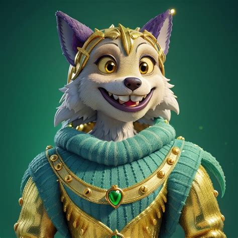 Premium Ai Image Princess Render Adorable Costume