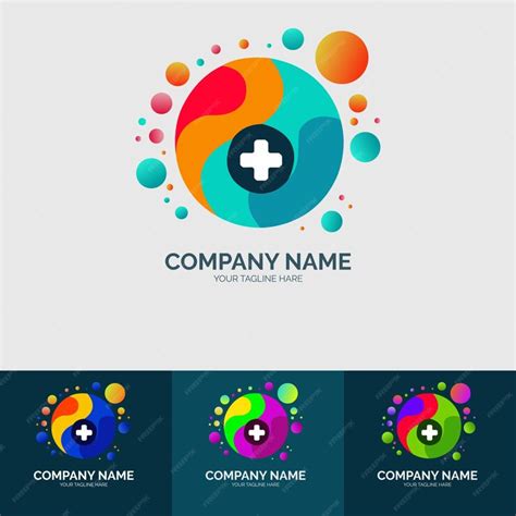 Premium Vector Medical Logo And Icon With Multiple Color Variant