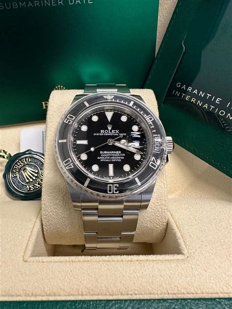 Rolex Submariner Date New 2024 Black Dial Black Ceramic Bezel For £