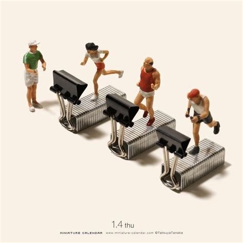 Big Ideas Tiny Details Miniatures Miniature Photography Miniature Calendar Art Toy