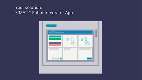 video simatic robot integrator infographic film