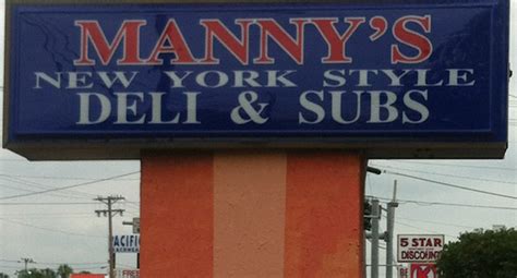 Mannys New York Style Deli And Subs