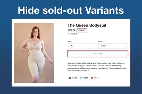 Hide Sold Out Variants In Shopify A Step By Step Guide