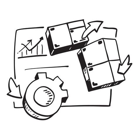 Clean Wms Icon And Inventory Management Symbol With Copy Space For Wms