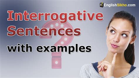How To Make Interrogative Sentences Examples In English Grammar Youtube