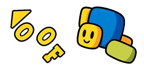 Roblox Noob Oof Animated Cursor Roblox Cursors Sweezy