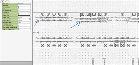 block generator label orientation skycad