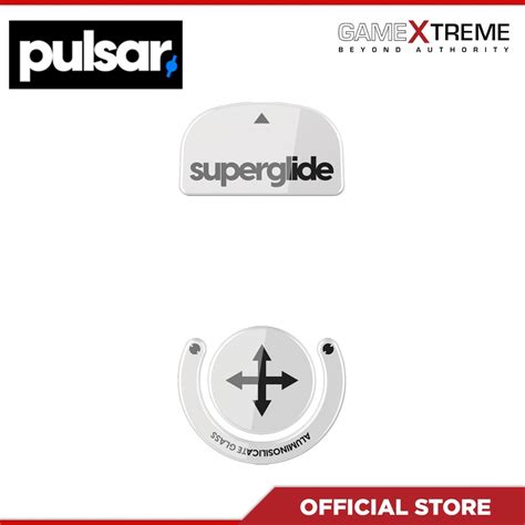 Pulsar Super Glide Glass Skates For Logitech G Pro X Superlight WHITE Shopee Philippines