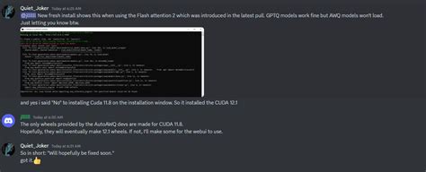 Cannot Load Autoawq Model Text Generation Webui How I Fix This Issue Oobabooga Text
