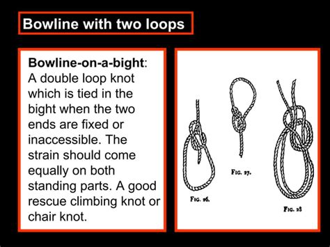 Basic Rescue Knots Ppt