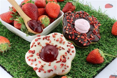 Discover The Irresistible Flavors Of Berries Donuts At Big Apple