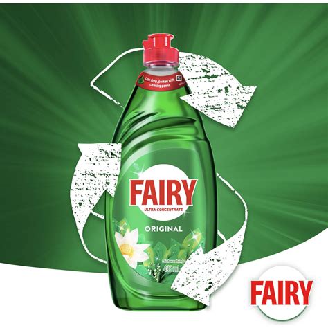 Fairy Ultra Concentrate Original Dishwashing Liquid 495ml | Woolworths