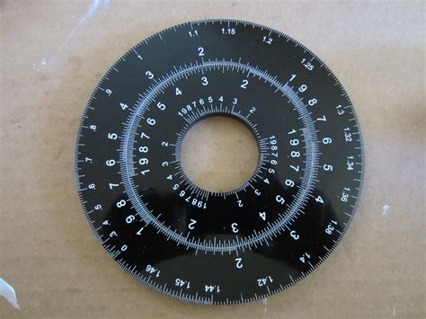 Circular Slide Rule 7 Steps With Pictures Instructables