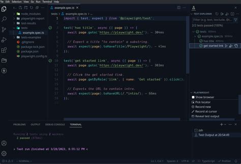 Enabling Pwapi Debugging In Playwright Test For Vscode