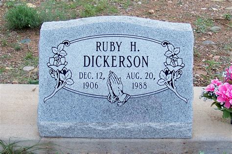 Ruby Edna Hightower Dickerson 1906 1988 Find A Grave Memorial