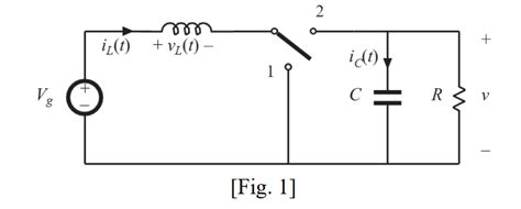 Solved A Non Isolated DC DC Converter Is Presented In Fig Chegg