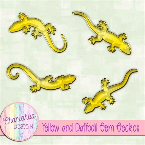 Yellow And Daffodil Gem Geckos