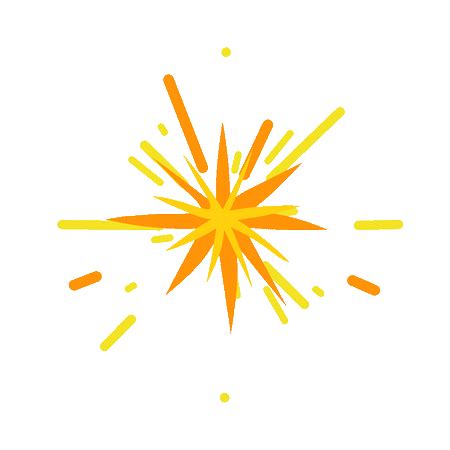 Animated Fireworks Emoji 