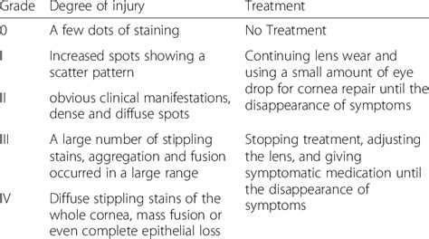 Grading Of Corneal Fluorescein Staining [13] Download Scientific Diagram
