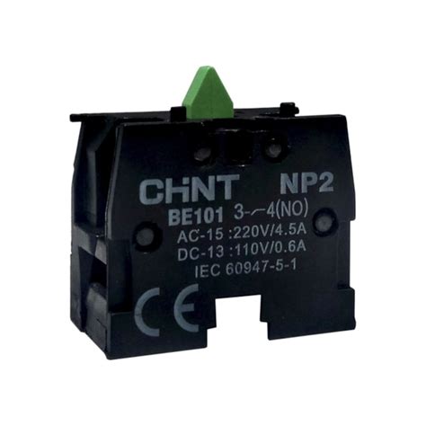 Contato Auxiliar Chint Np2 Be101 Na 220v Ac110v Dc