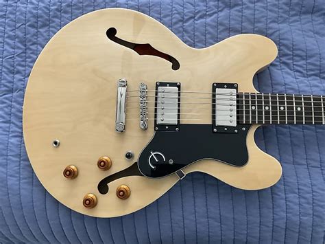 Epiphone Dot Na 2015 Satin White Reverb